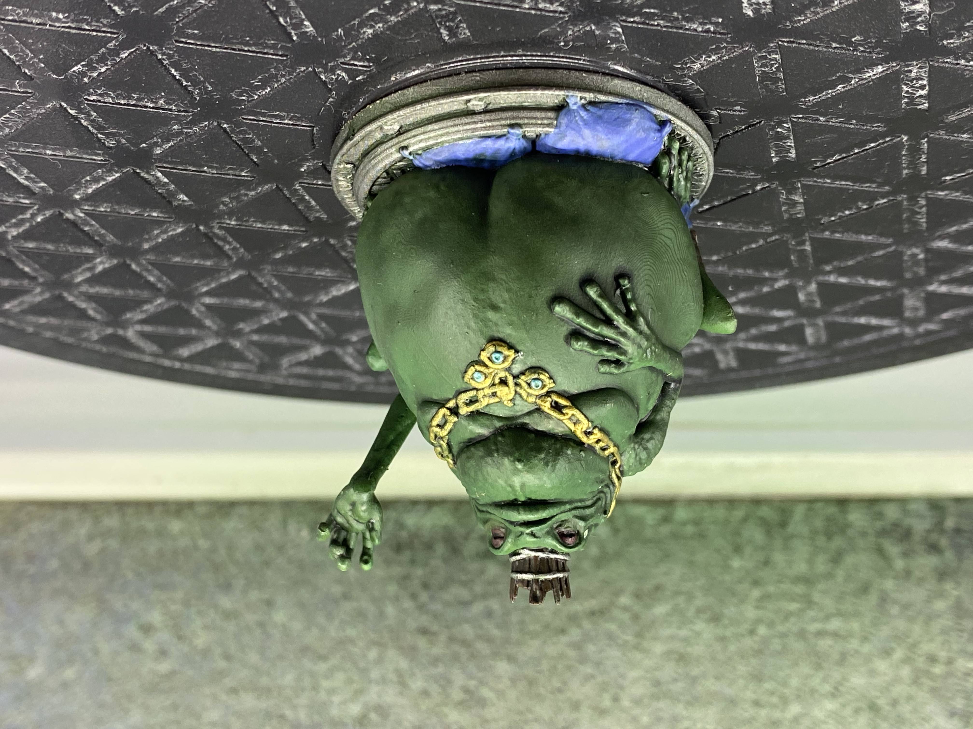 3D Printable The Bullywug King by Comet Lord Miniatures