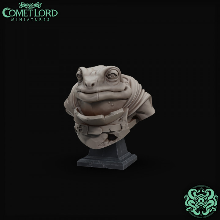 3D Printable The Bullywug Elite by Comet Lord Miniatures