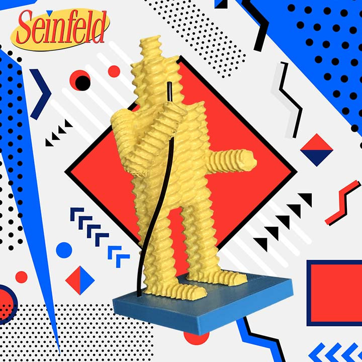 3D Printable Seinfeld Fusilli Jerry by Henry