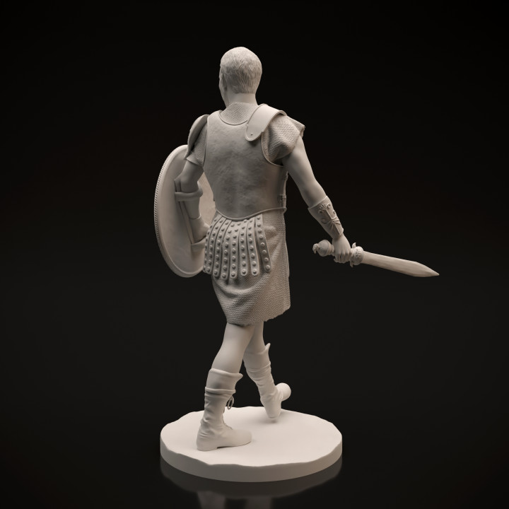 3D Printable Maximus Decimus Meridius Fanart by Dino and Dog
