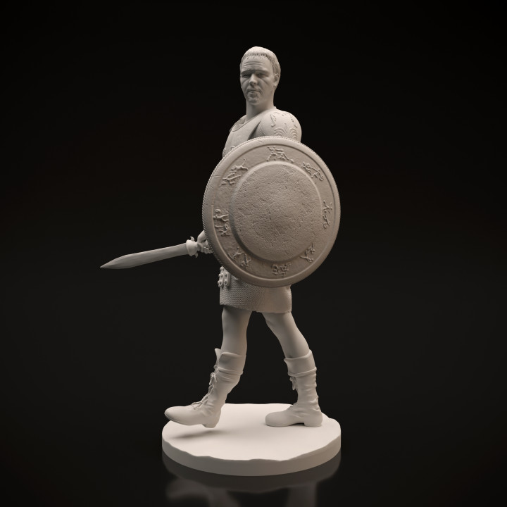 3D Printable Maximus Decimus Meridius Fanart by Dino and Dog