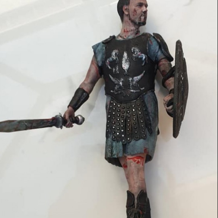 3D Printable Maximus Decimus Meridius Fanart by Dino and Dog