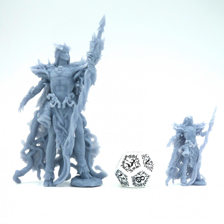3D Printable Wood King of the Sylvan Elves and Fey – The Green Man 32mm ...