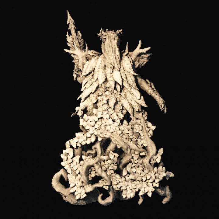 3D Printable Wood King of the Sylvan Elves and Fey – The Green Man 32mm ...
