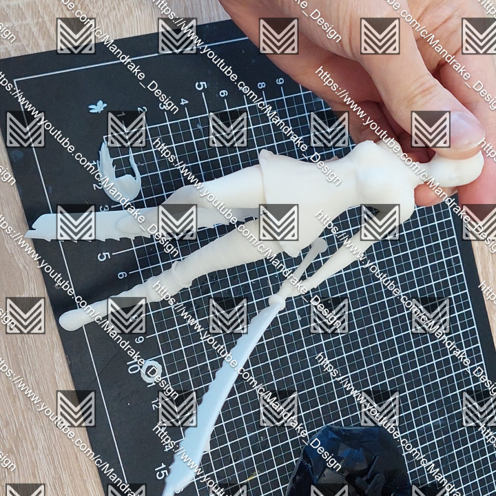 3D Printable Kainé - Nier Replicant by Mandrake