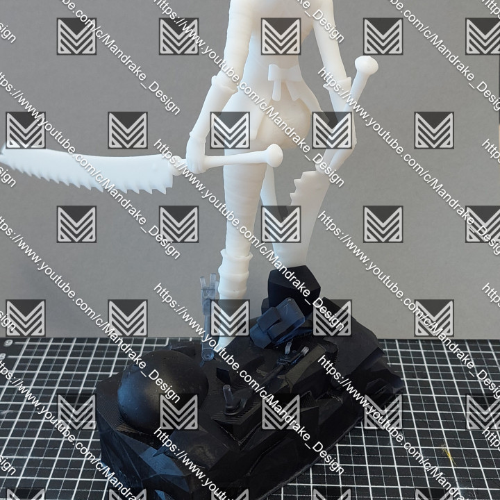 3D Printable Kainé - Nier Replicant by Mandrake