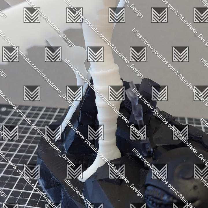 3D Printable Kainé - Nier Replicant by Mandrake