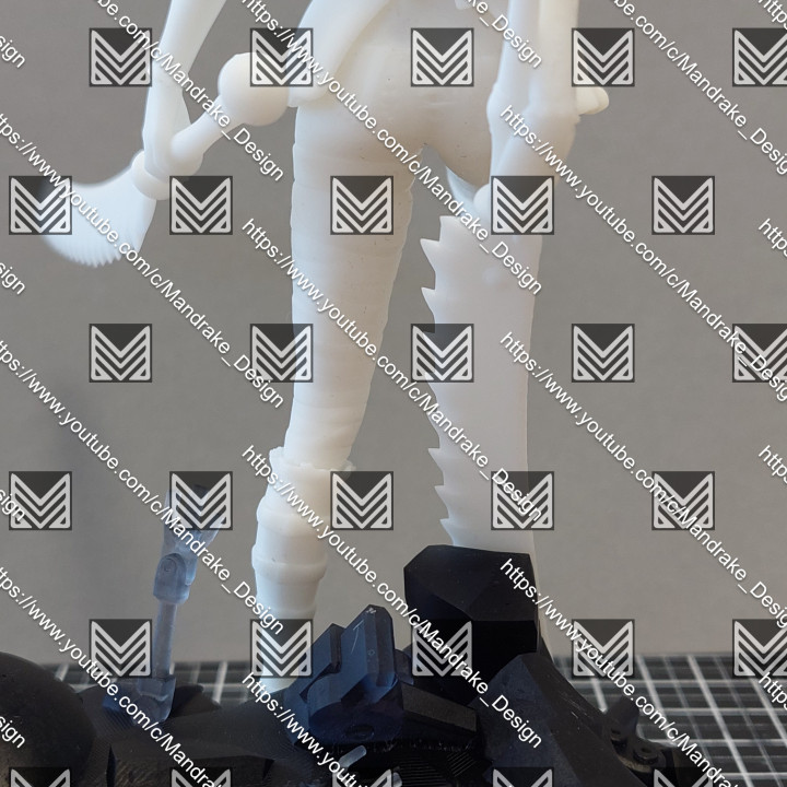 3D Printable Kainé - Nier Replicant by Mandrake