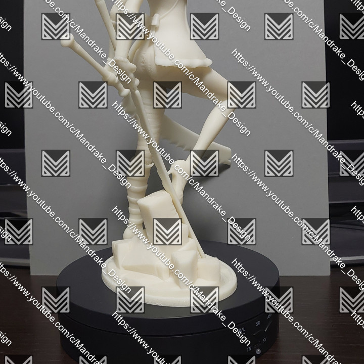 3D Printable Kainé - Nier Replicant by Mandrake