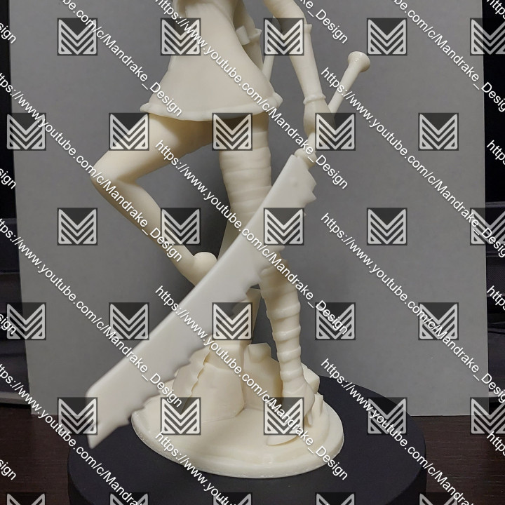 3D Printable Kainé - Nier Replicant by Mandrake