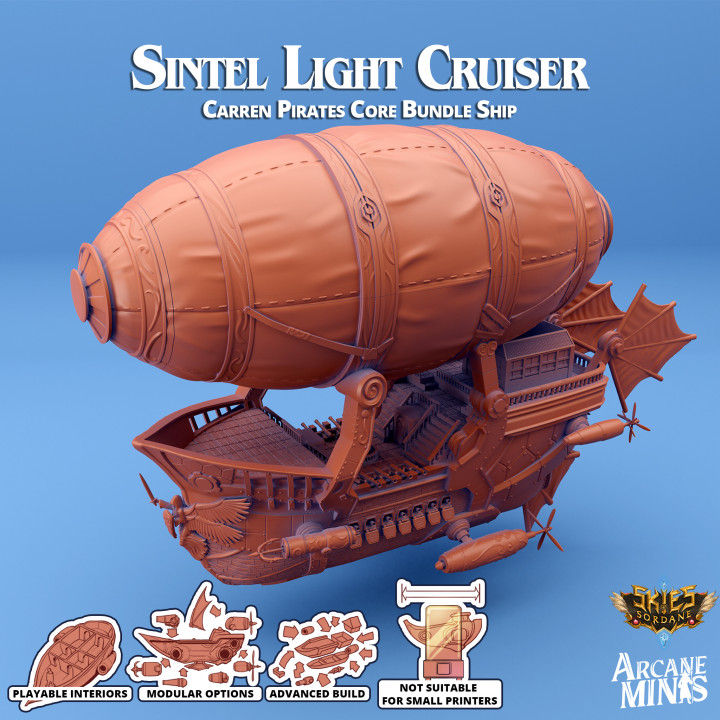 3D Printable SoS: Core Ships by Sordane Publishing