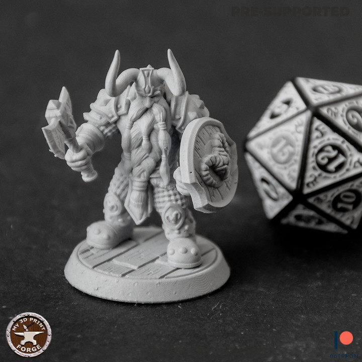 3D Printable Dwarves BUNDLE (24 Unique Pre-supported STLs) by ...