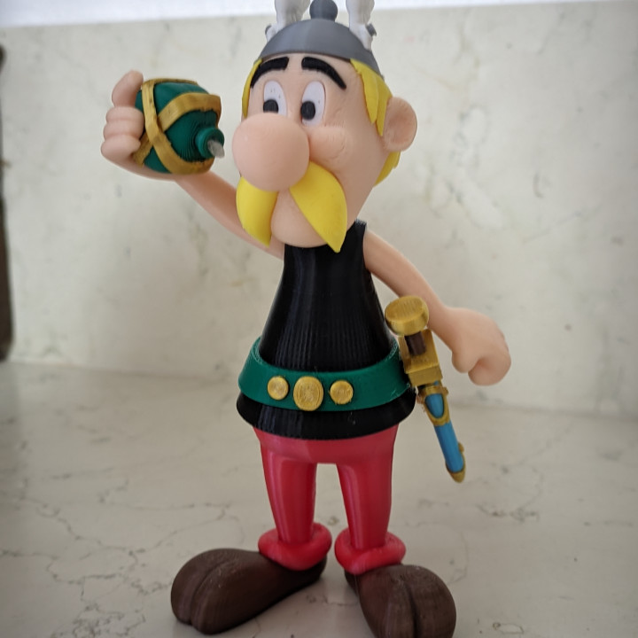 3D Print of Asterix by alfazulu77