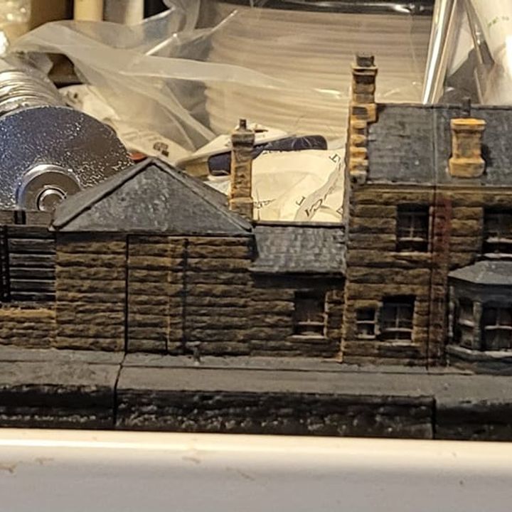 3D Print of Goathland Train Station and Train by kchristley