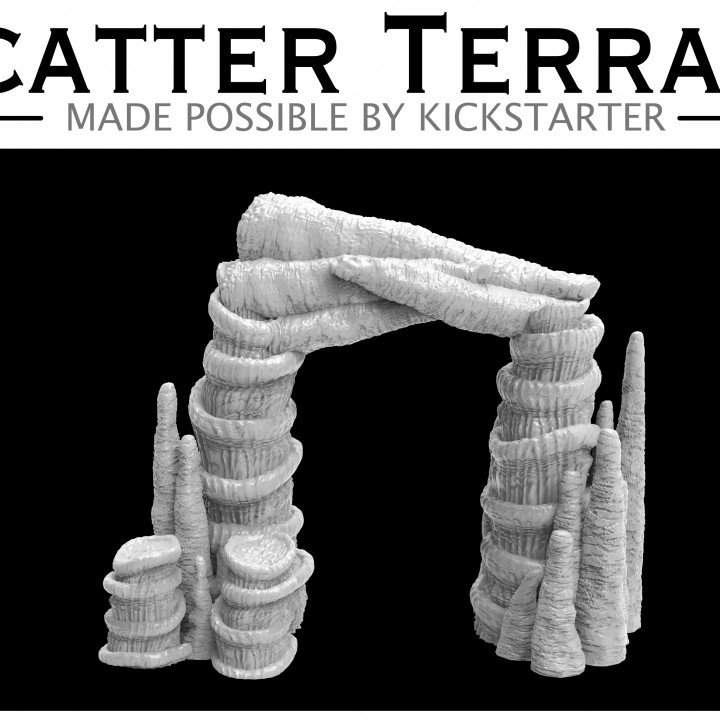 3D Printable Cave Entrance V1 by M3DM