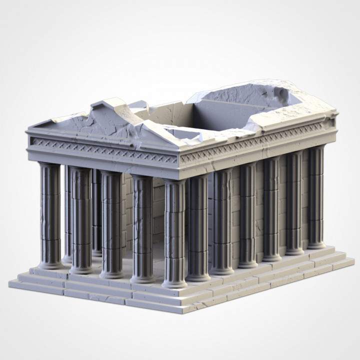 3D Printable CLASSIC TEMPLES by Txarli Factory