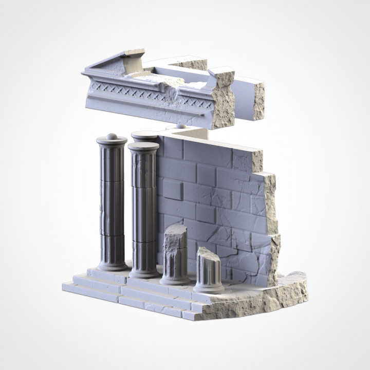 3D Printable CLASSIC TEMPLES by Txarli Factory