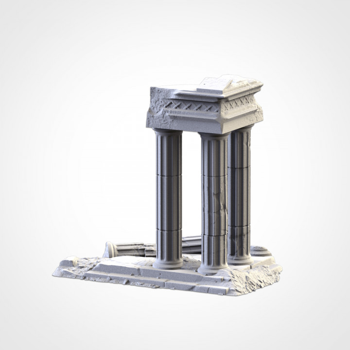 3D Printable CLASSIC TEMPLES by Txarli Factory