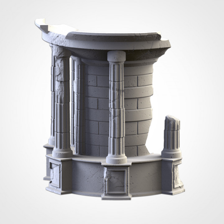 3D Printable CLASSIC TEMPLES by Txarli Factory