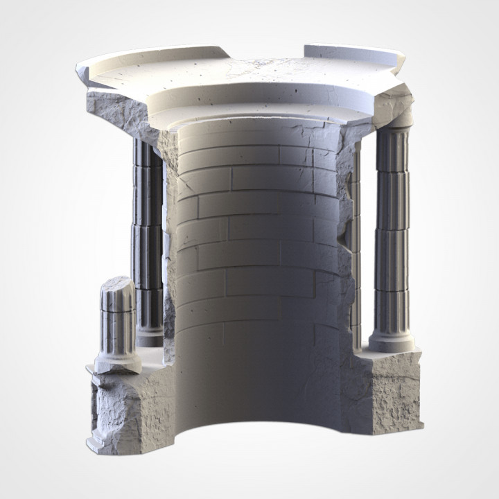 3D Printable CLASSIC TEMPLES by Txarli Factory