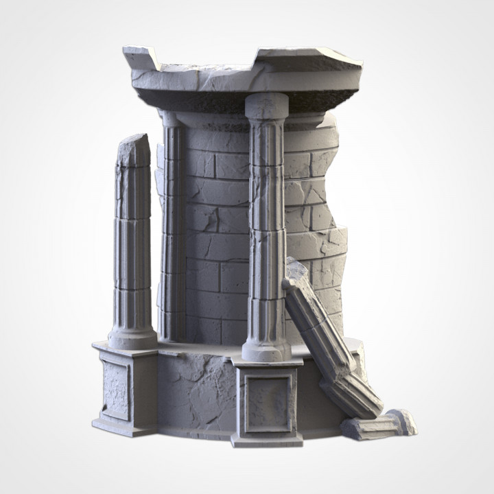 3D Printable CLASSIC TEMPLES by Txarli Factory