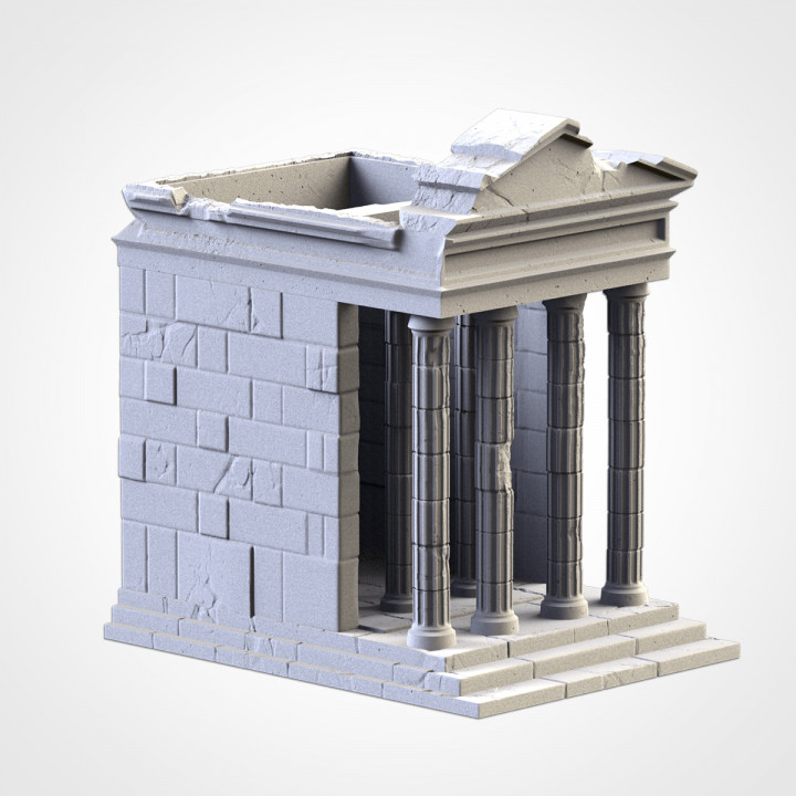 3D Printable CLASSIC TEMPLES by Txarli Factory