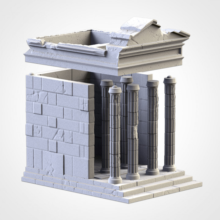 3D Printable CLASSIC TEMPLES by Txarli Factory