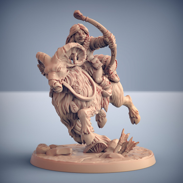 3D Printable Dwarven Ram Riders - 4 Modular Units - Dwarven ...