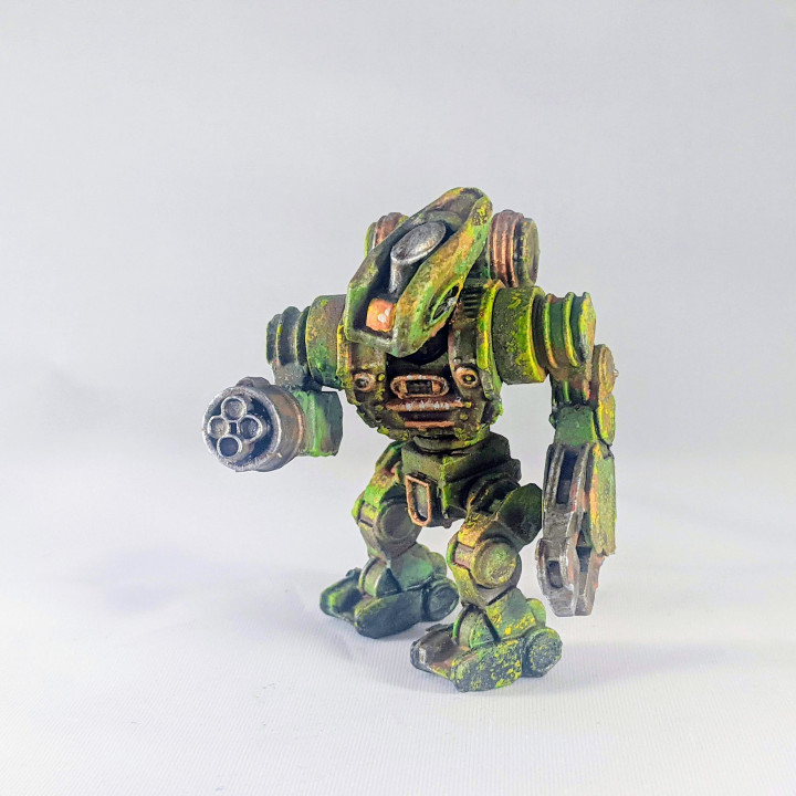 3D Printable Robot Mech by VeloriaMiniatures