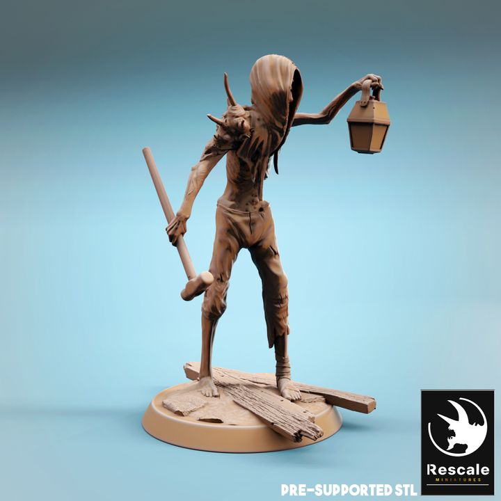 3D Printable Corrupted VIllager by Rescale Miniatures