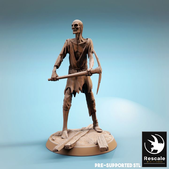 3D Printable Corrupted VIllager by Rescale Miniatures