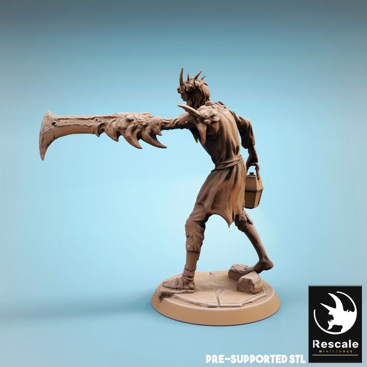 3D Printable Corrupted VIllager by Rescale Miniatures