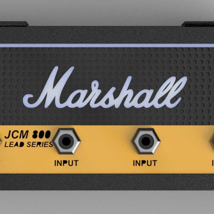 3D Printable Porte-clés mural Marshall/Marshall wall-mounted key ring ...