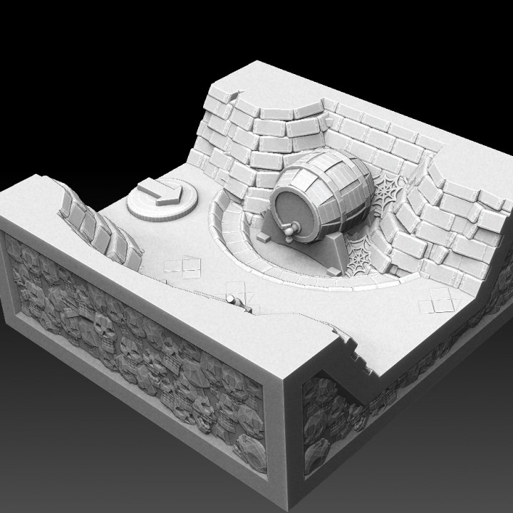 3D Printable Drakborgen and Dungeonquest 3D Tile Set Part 2 of 2 by ...