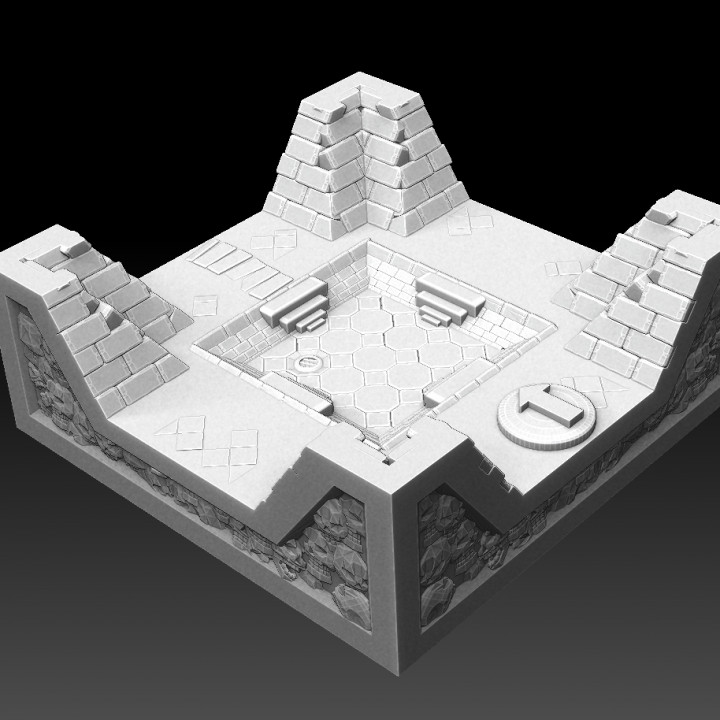 3D Printable Drakborgen and Dungeonquest 3D Tile Set Part 2 of 2 by ...