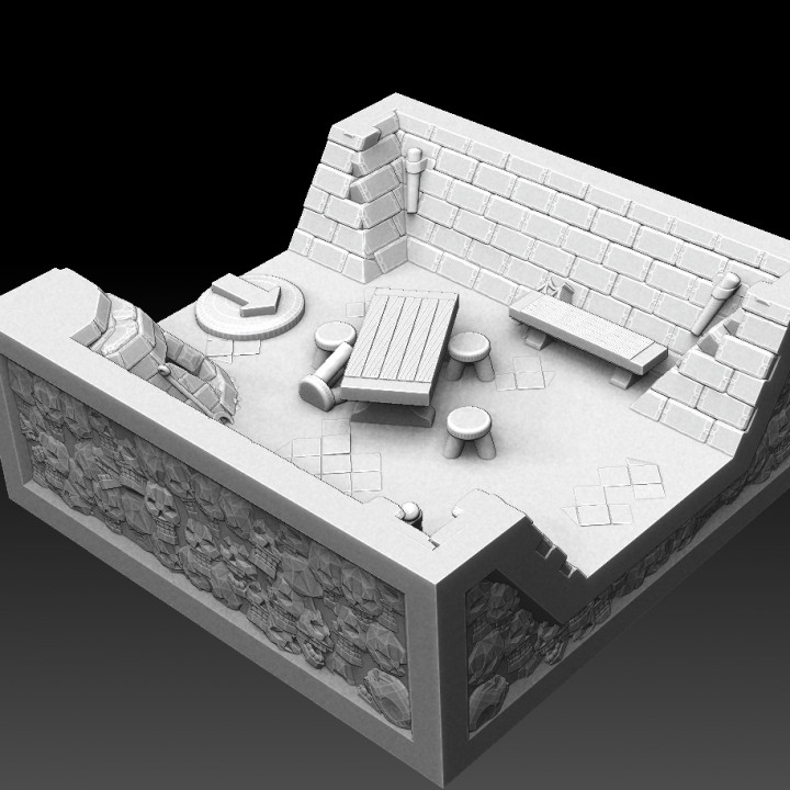 3D Printable Drakborgen and Dungeonquest 3D Tile Set Part 2 of 2 by ...