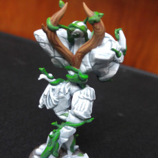 3D Printable Garden Golem by Twin Goddess Miniatures