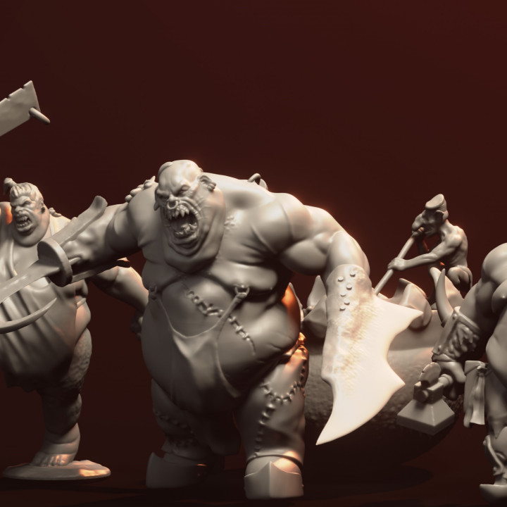 3D Printable The Kitchen Staff Pack by SabertoothCollectibles