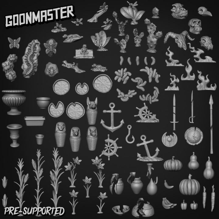 3D Printable Basing Bits 2 Campaign - MyMiniFactory