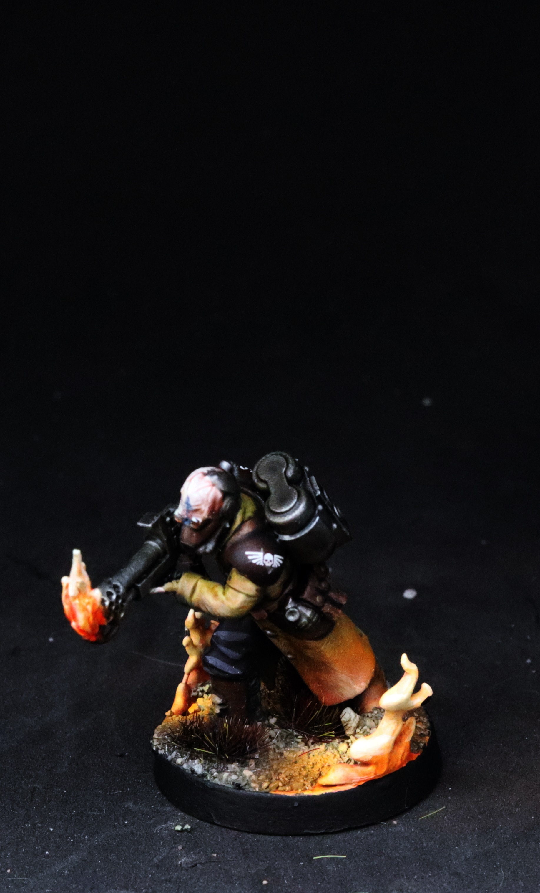 3D Printable Basing Bits 76 - Fire by Goon Master