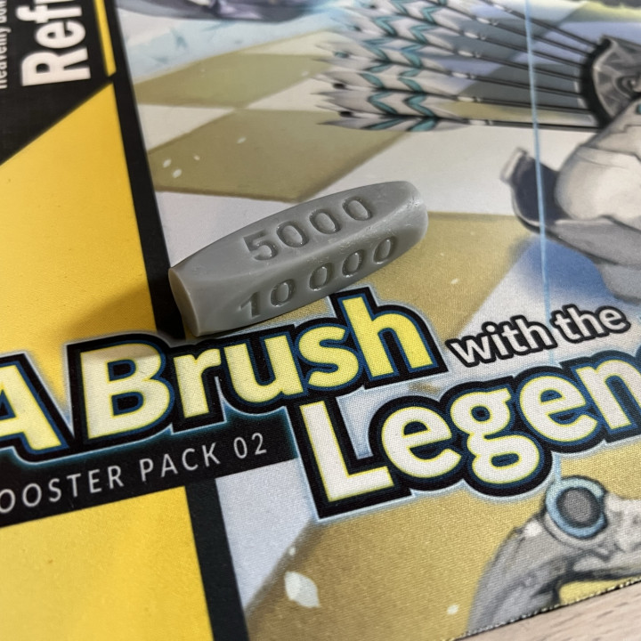 3D Printable Cardfight Vanguard Power Counter by Lee