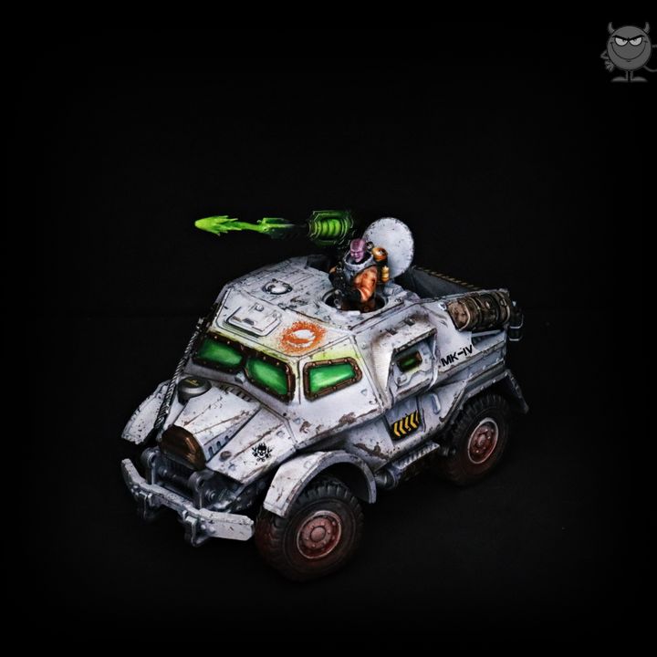 3D Print of TOAD - Truck Model Kit by Devil's Paint Studio