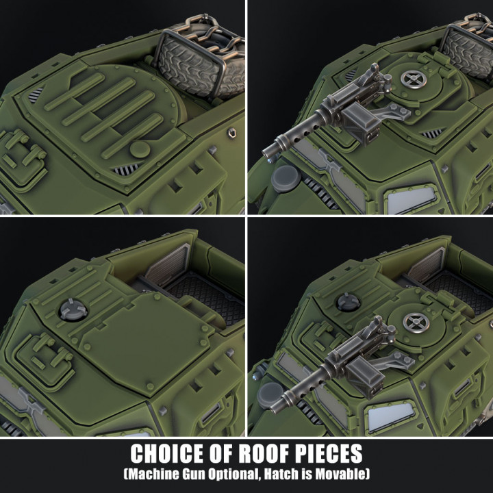 3D Printable TOAD - Truck Model Kit by Treadhead Rad