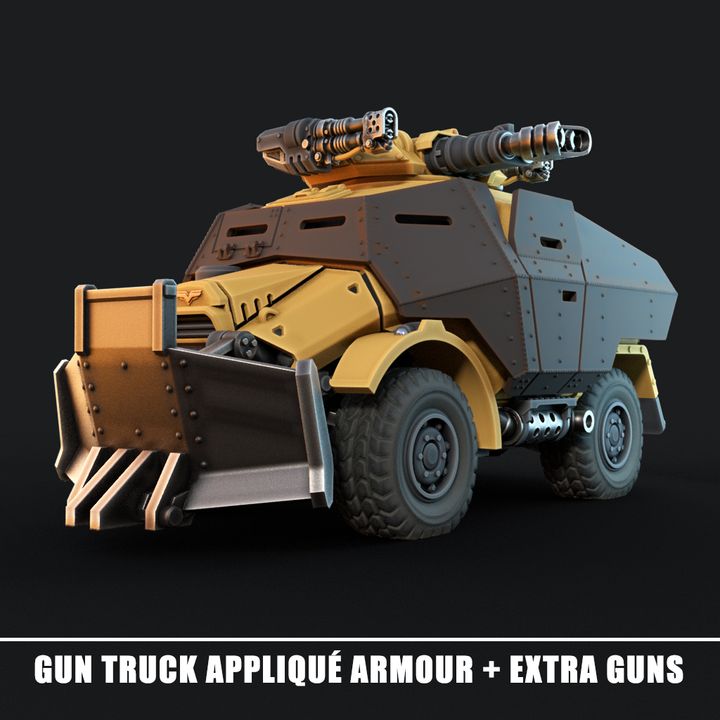 3D Printable TOAD - Truck Model Kit by Treadhead Rad