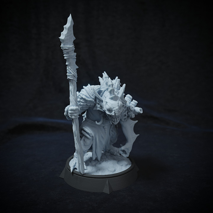 3D Printable Deepfolk 02 - Enemy | The Cove of Swords Deep by Cripta ...
