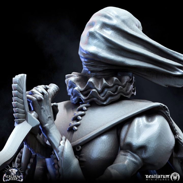 3D Printable Revenant Courtiers x3 by Bestiarum Miniatures