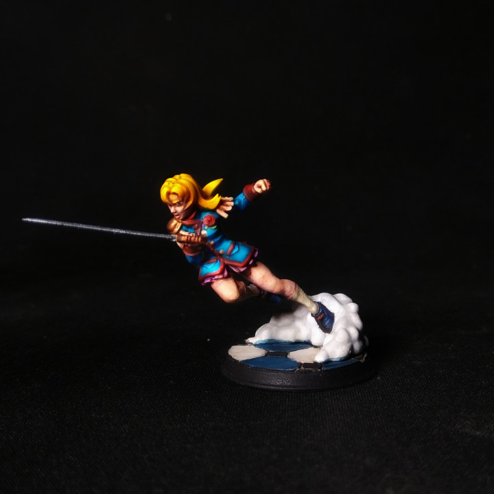 3D Print of Fencer Yuri - 32mm - DnD by PLooschacK