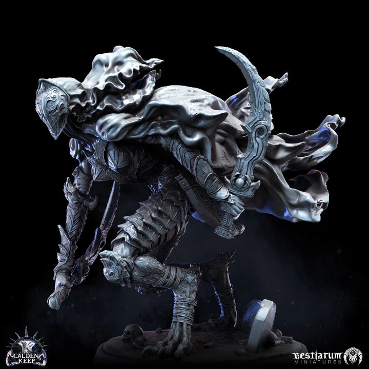 3D Printable Morwen, the Shadow of Calden | Calden Keep | Undead by ...