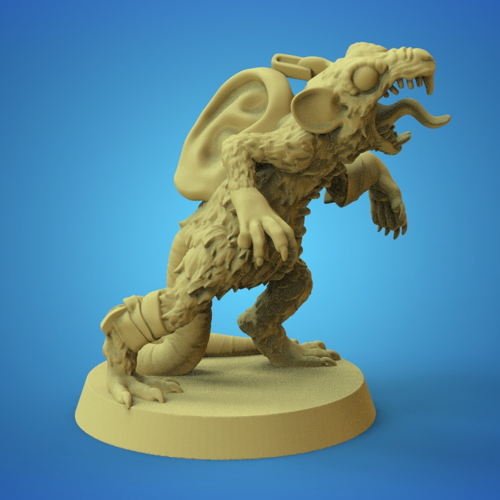 3D Printable Lab Rats Team by Calaverd3D