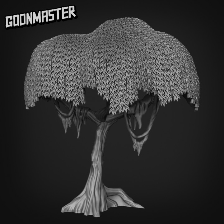 3D Printable Swamp Tree Bundle by Goon Master